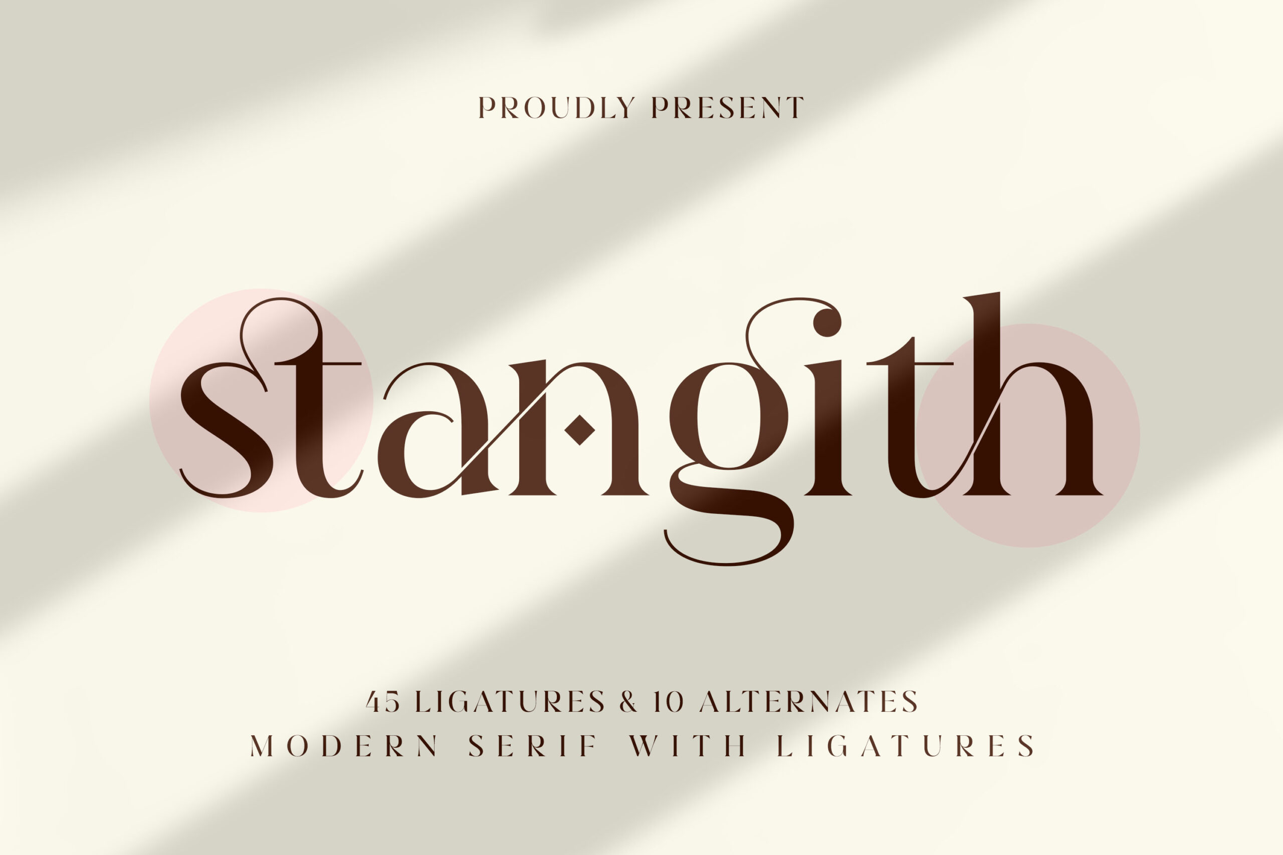 Ligature Serif Font