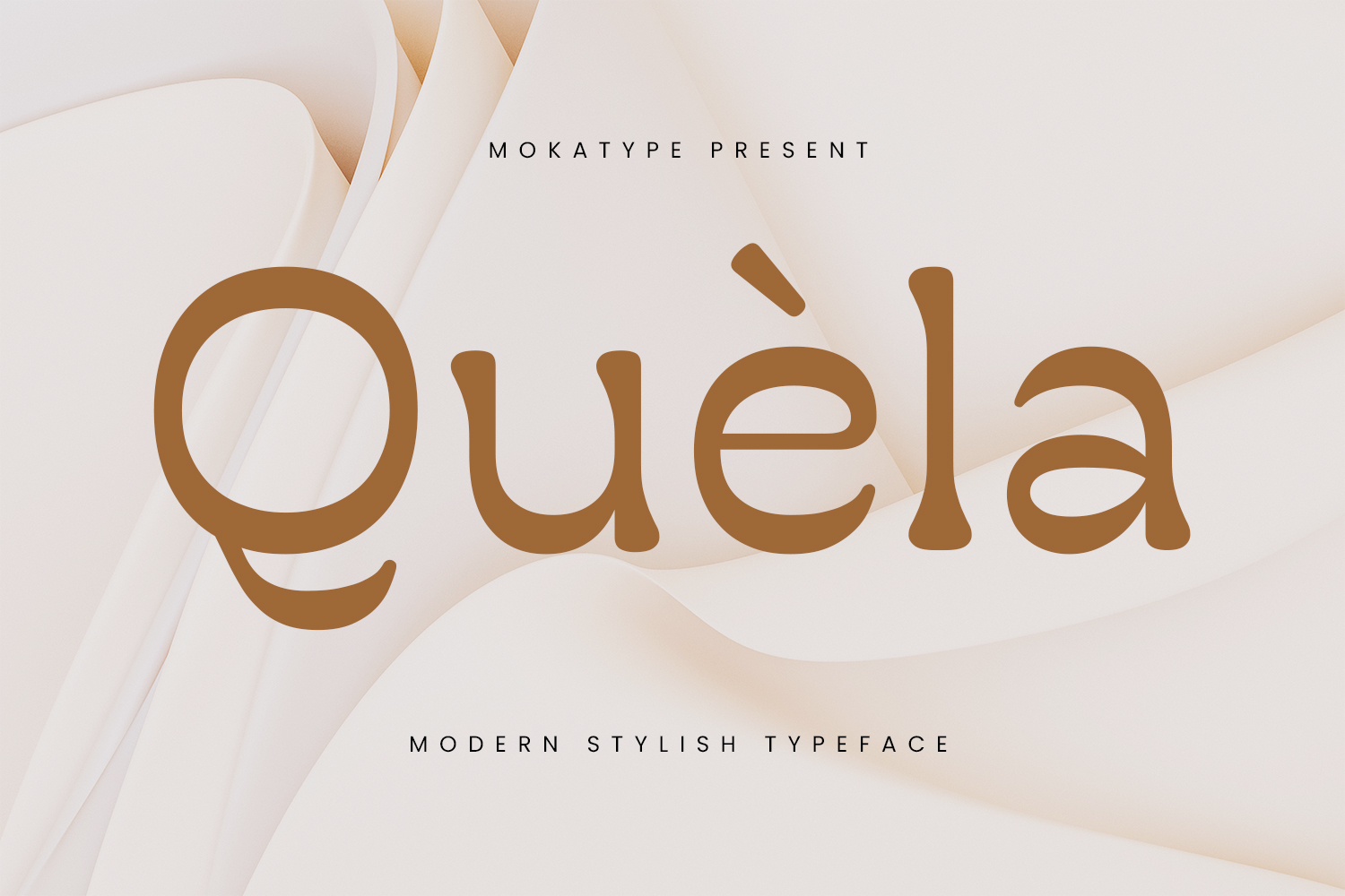Quela – Modern Stylish Font – Moka Type